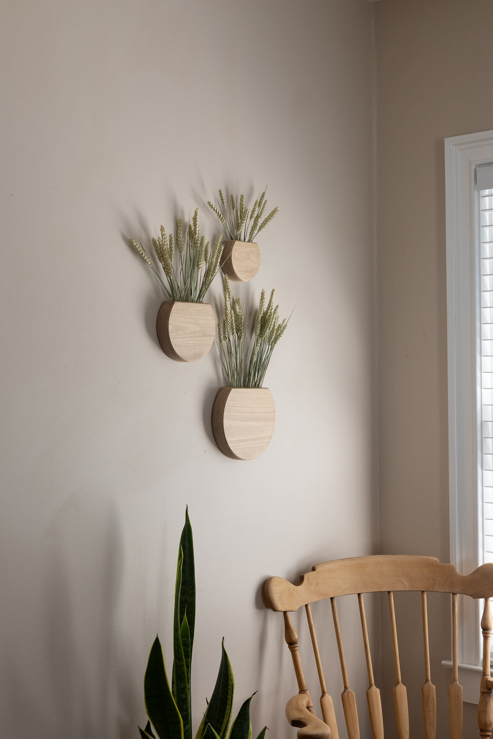 Round Wall Pockets Set of Three – Carpenter Katie Co.