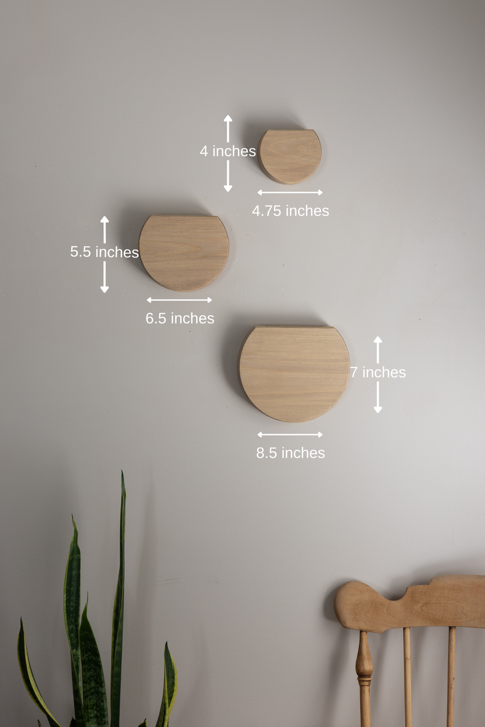 Round Wall Pockets Set of Three – Carpenter Katie Co.