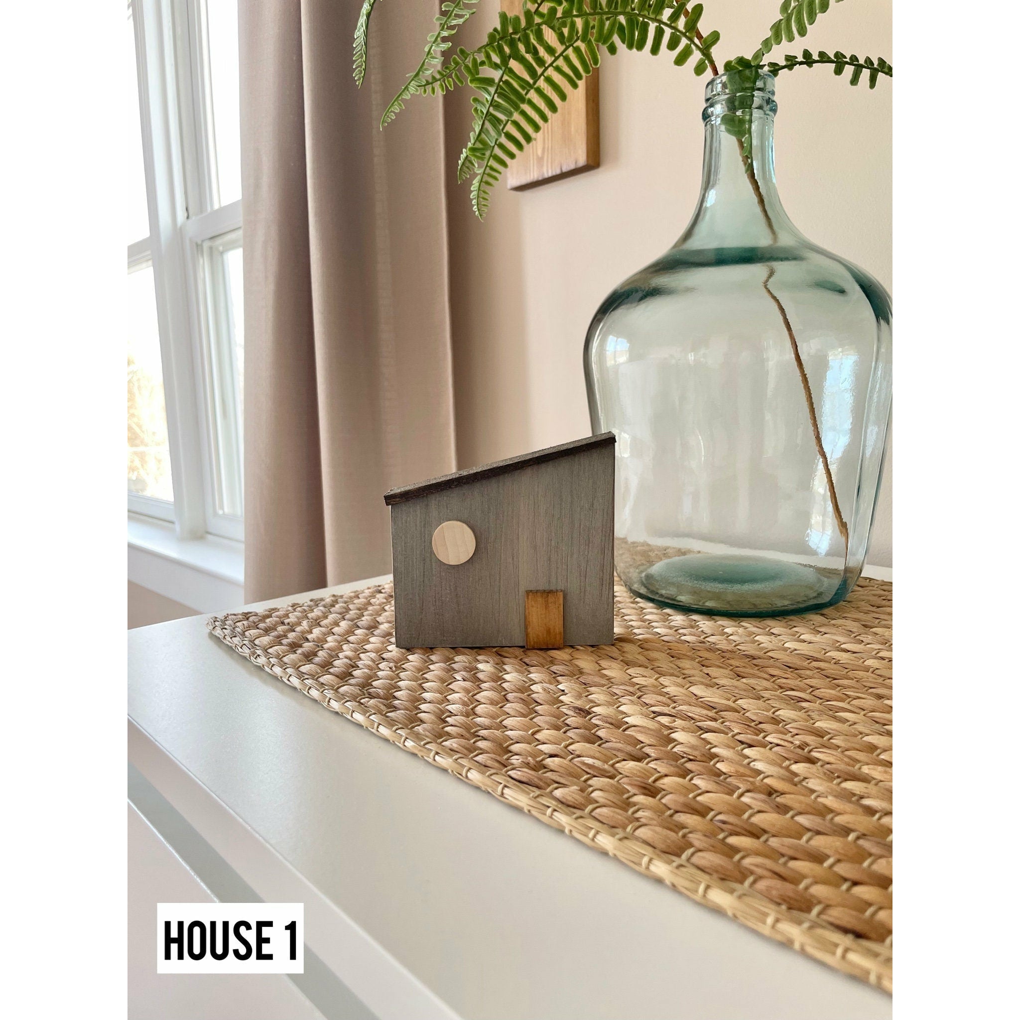 Mini Wood Houses | Set of Two – Carpenter Katie Co.